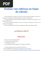 Tutorial de RubiStar en Español | PDF | Rúbrica (Académica) | Informática