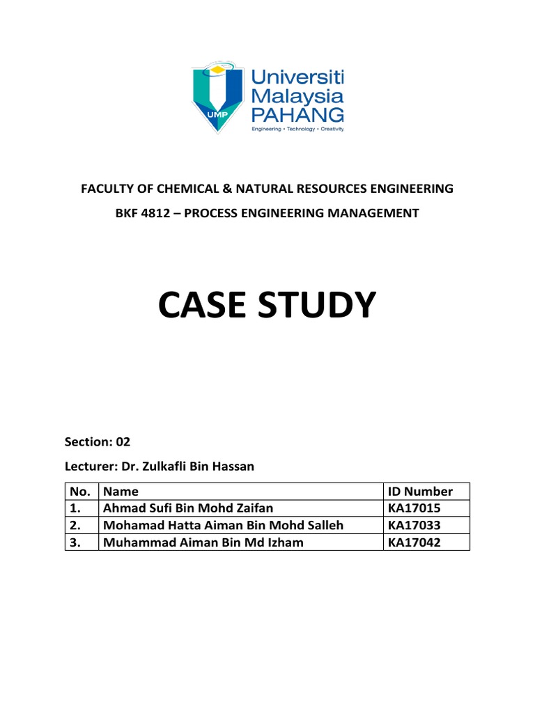 Case Study PEM Section 2 - KA17015 KA17033 KA17042 PDF | PDF