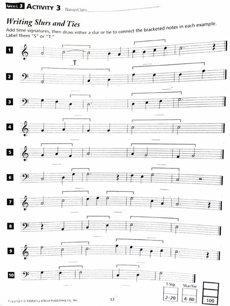 Ties Vs Slurs | PDF | Teaching Methods & Materials