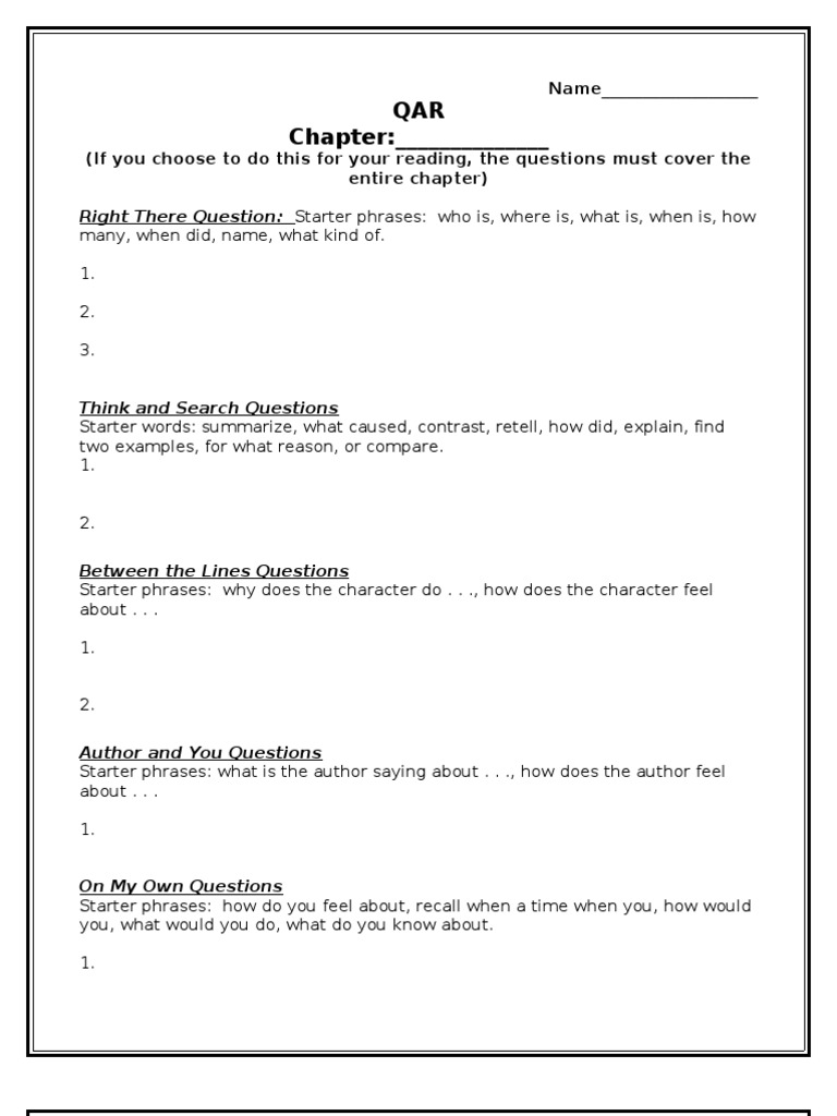 Reading Comprehension Guide | PDF