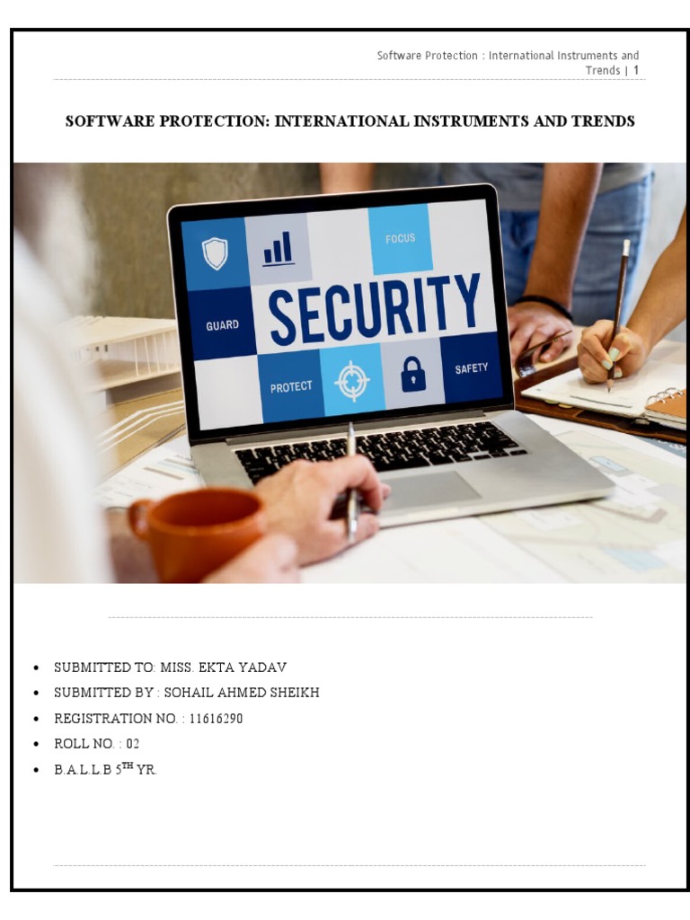 Software Protection | PDF | Secondary Liability | Copyright Infringement