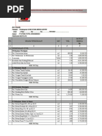 Contoh RAB INterior-1 | PDF