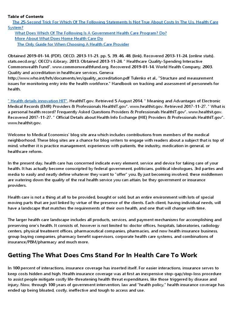 215110how To Get Free Health Care | PDF | Health Professional | Health Care