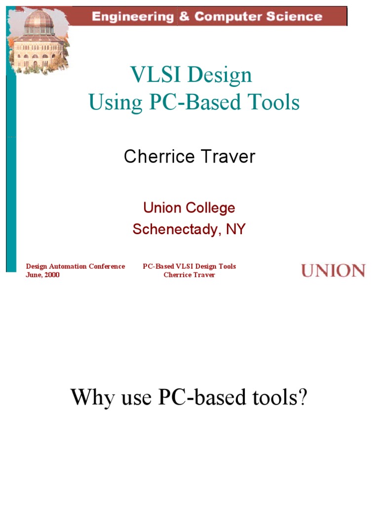 VLSI Design Using PC-Based Tools: Cherrice Traver | PDF | Digital Technology | Information And ...