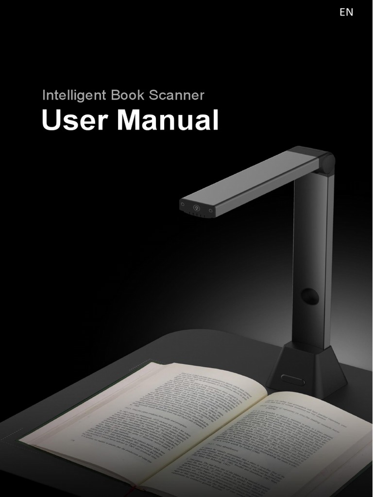 Book Scanner User Manual - EN - V1.6 | PDF | Image Scanner | Optical ...