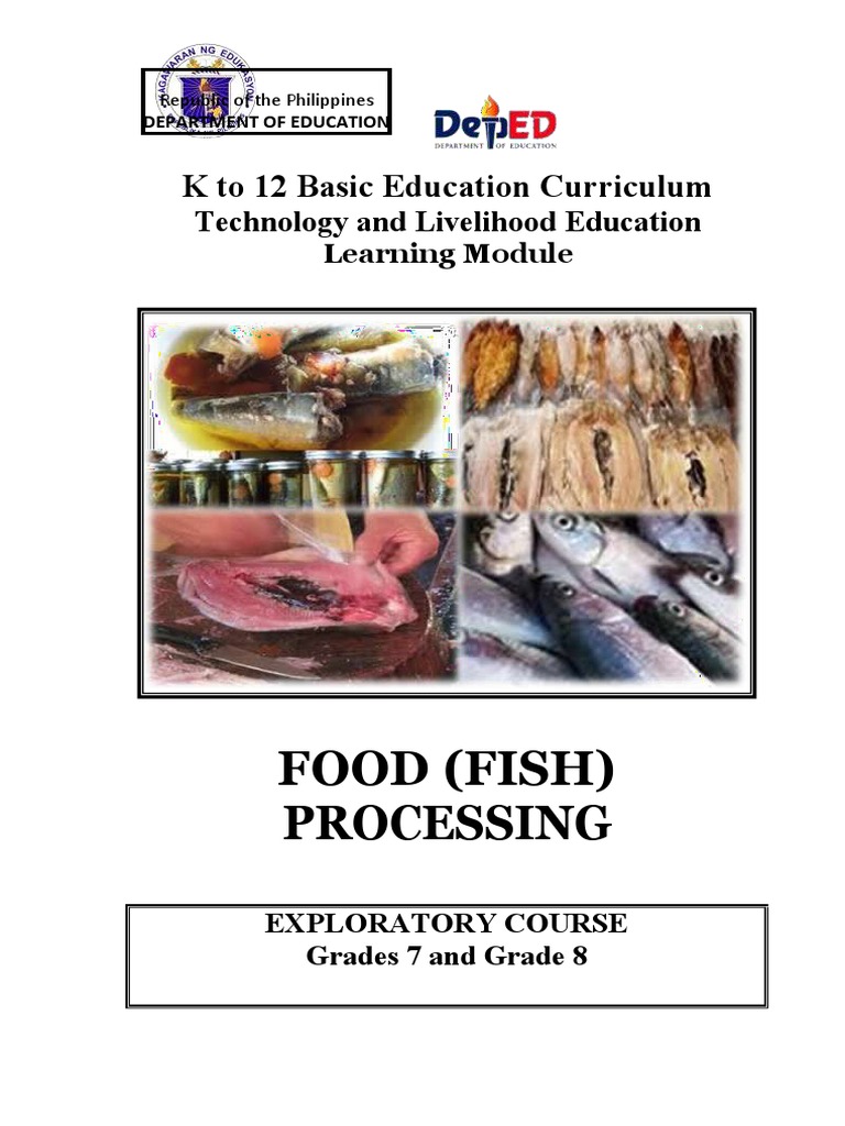 Fish Processing Module for Grades 7-8 | PDF | Smoking (Cooking ...