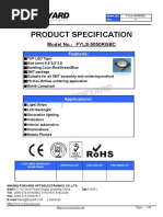 Data Sheet Led 5mm RGB | PDF | Light Emitting Diode | Color