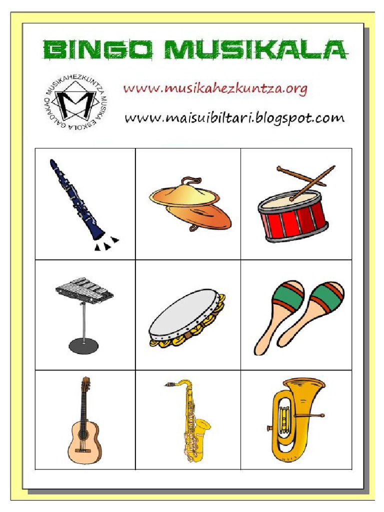 Loteria Musical 2 | PDF