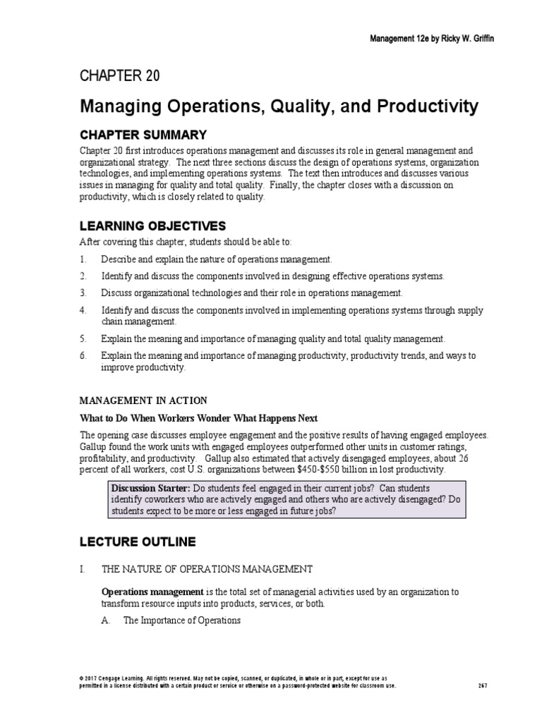 Griffin Mgmt12e IM Ch17 | PDF | Finance & Money Management