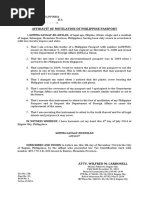 Sample Notarized Document Philippines | PDF | Social Science | Law