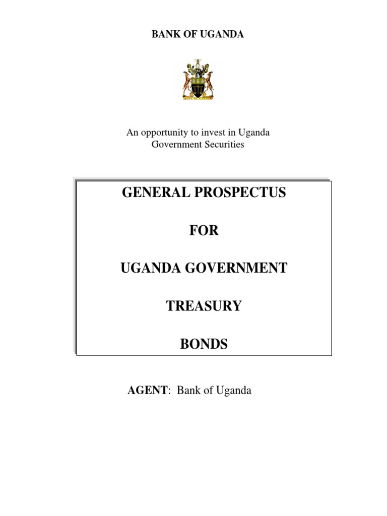 General Prospectus For GOU Bond Issuances | PDF | United States ...