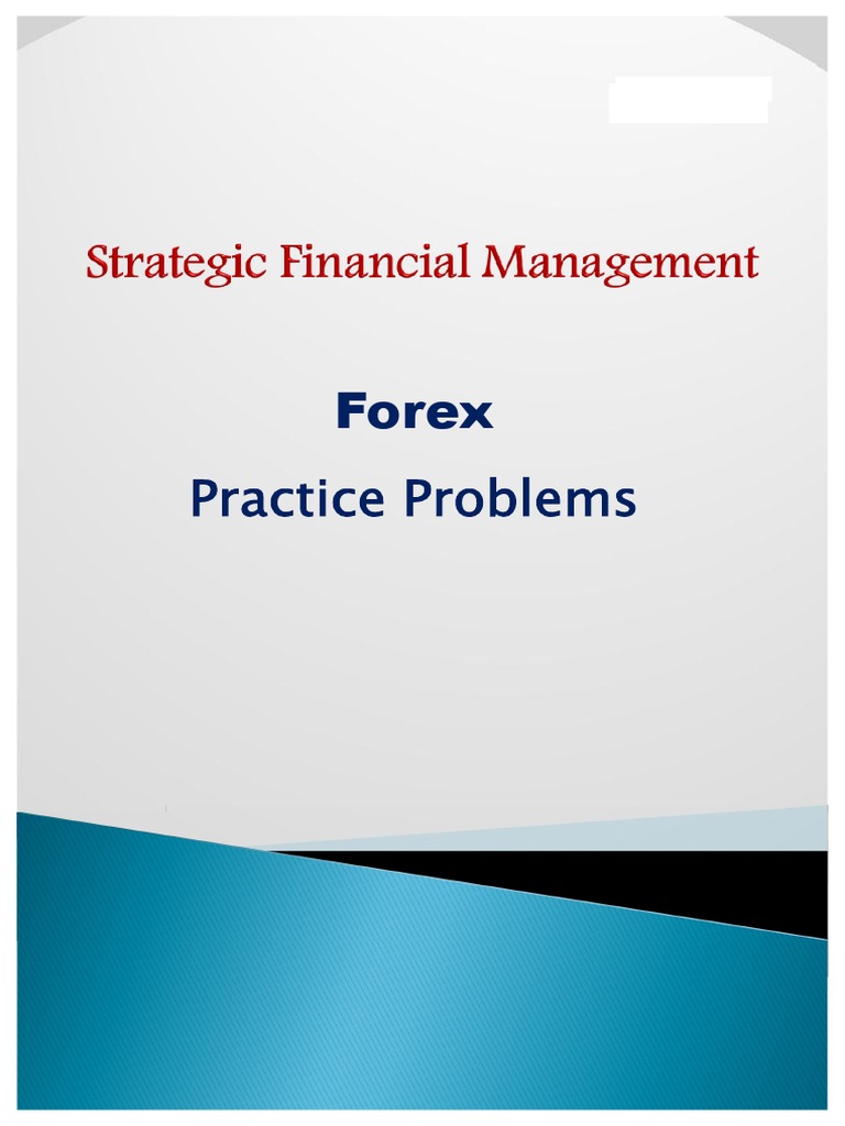 Forex Handout - 1 With Answers | PDF | Hedge (Finance) | Arbitrage