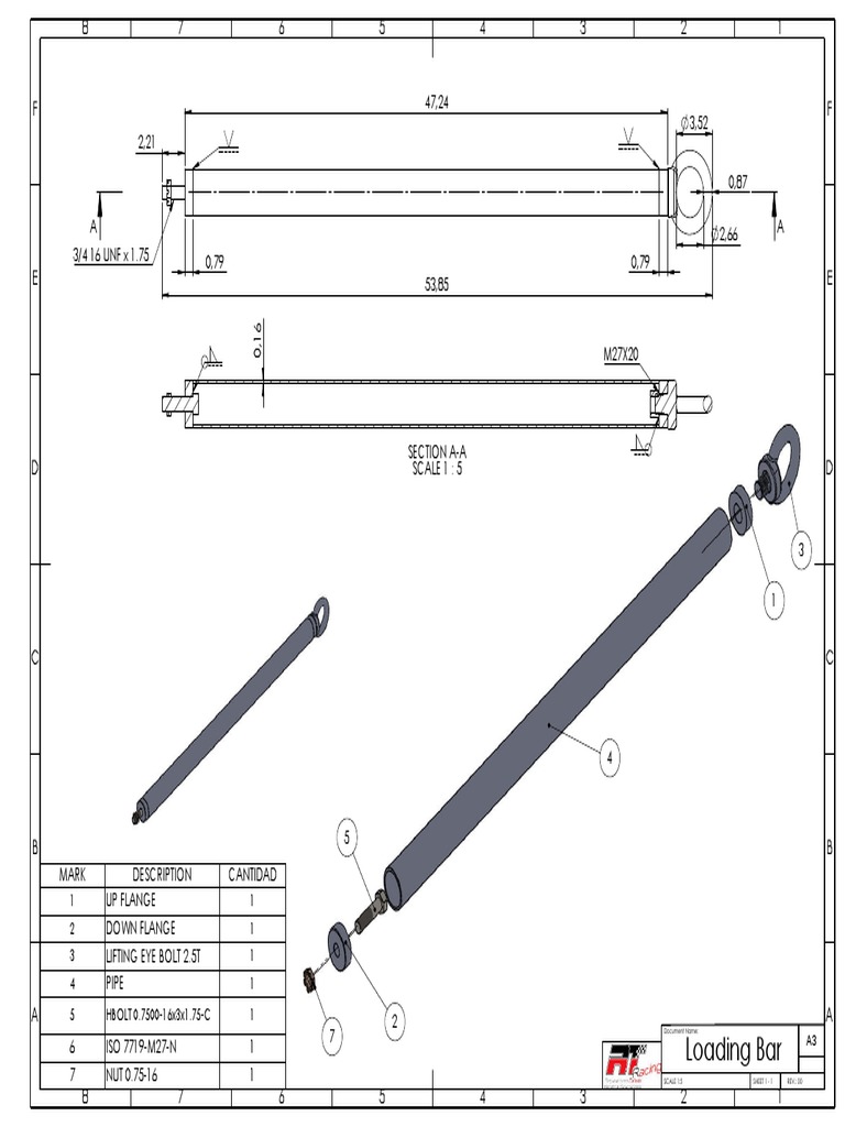 Loading Bar: 1 1 2 1 3 1 4 1 5 HBOLT 0.7500-16x3x1.75-C 1 | PDF ...