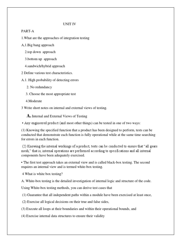 Debugging Software Characteristics | PDF | Software Testing | Unit Testing