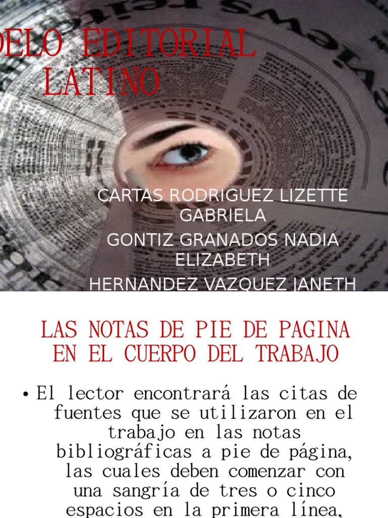 Modelos Editoriales y Notas Bibliográficas | PDF | Soporte | Bibliografía