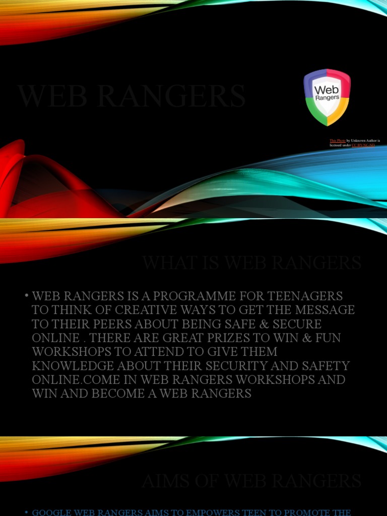 Web Rangers: This Photo CC By-Nc-Nd | PDF