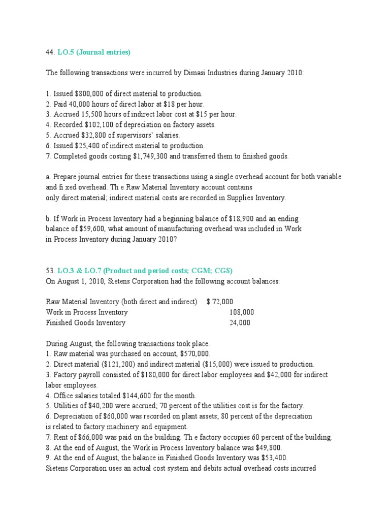 Chapter 2 - Asgmt-1 | PDF