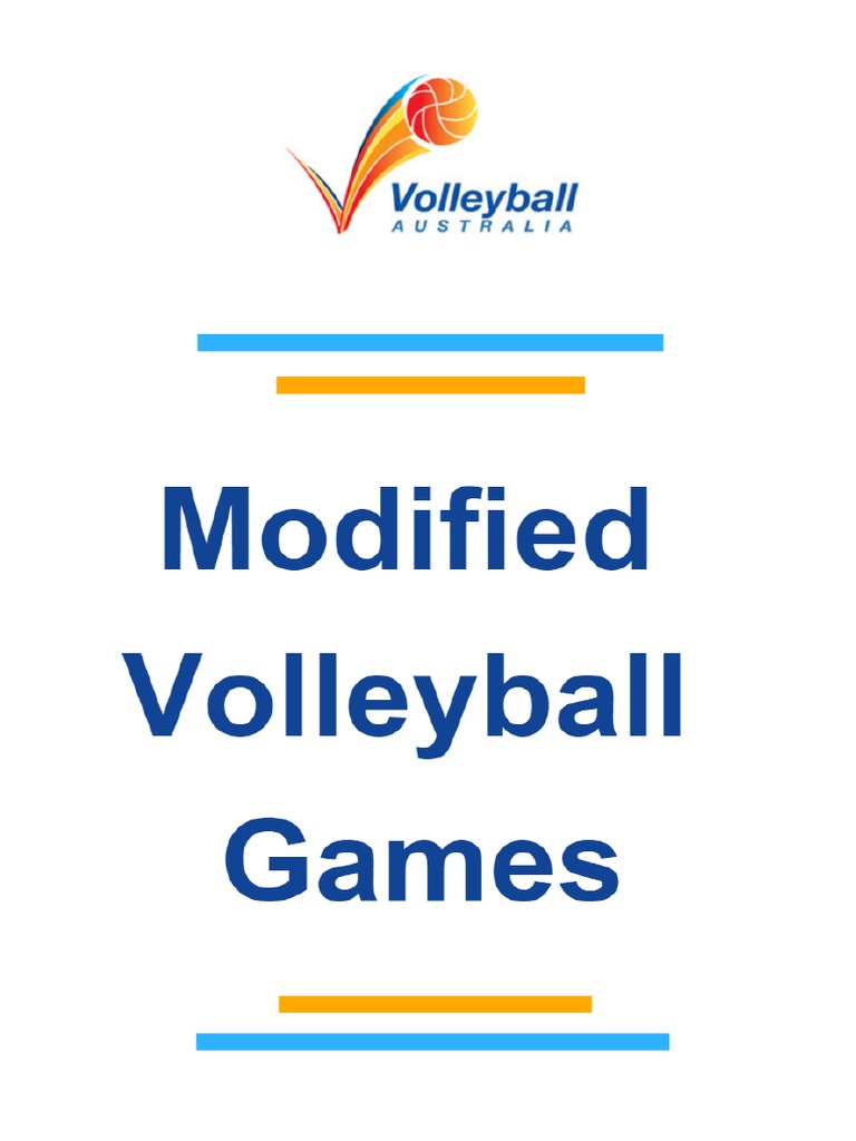 Modified Volleyball Games | PDF