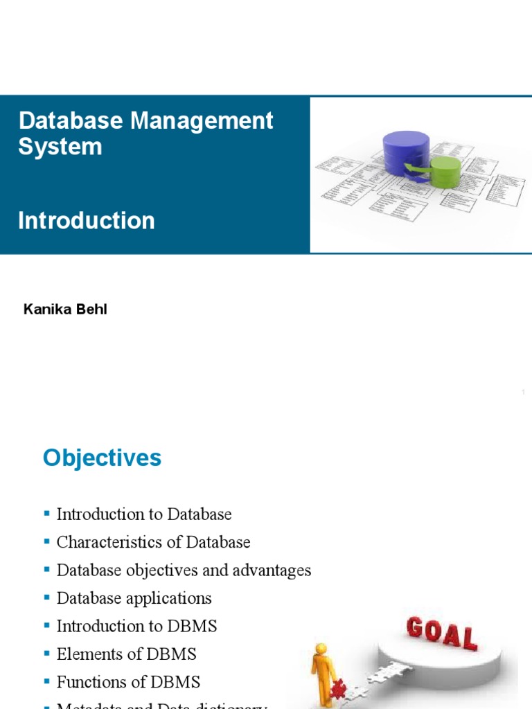 Unit I - Introduction To Database | PDF | Databases | Computer Science