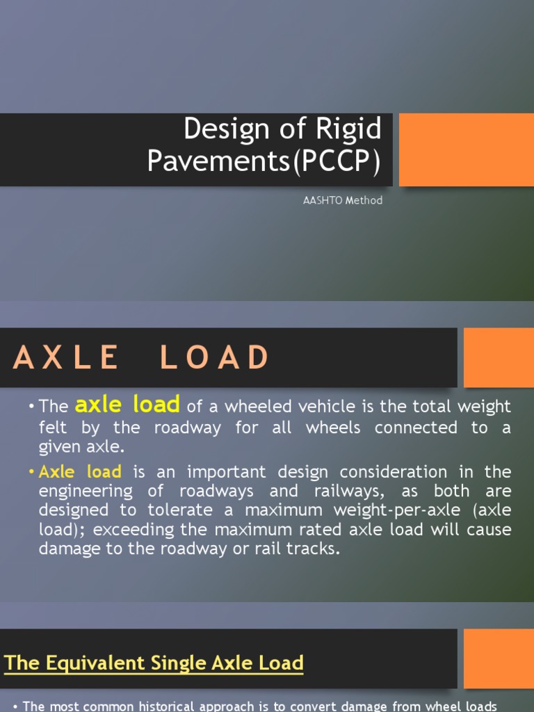 PCCP Design PDF | PDF | Road Surface | Strength Of Materials