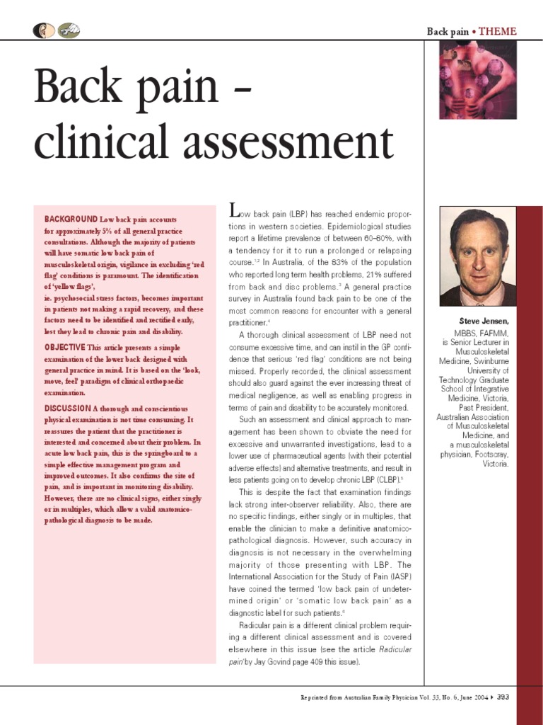Lumbar Spine Assesment | Download Free PDF | Anatomical Terms Of Motion ...