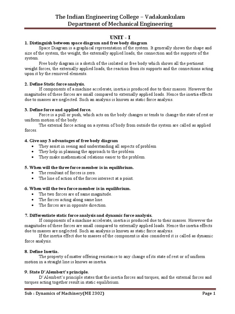 DOM 2 Marks | PDF | Technology & Engineering