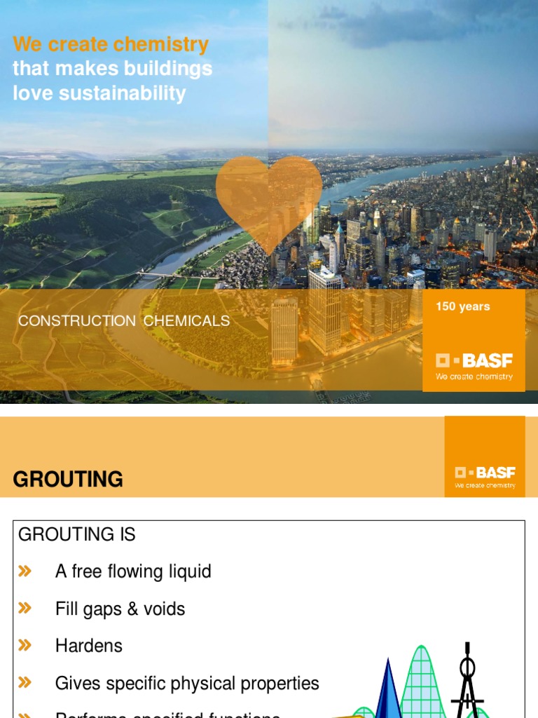 BASF Grouting Solutions Overview | PDF | Technology & Engineering