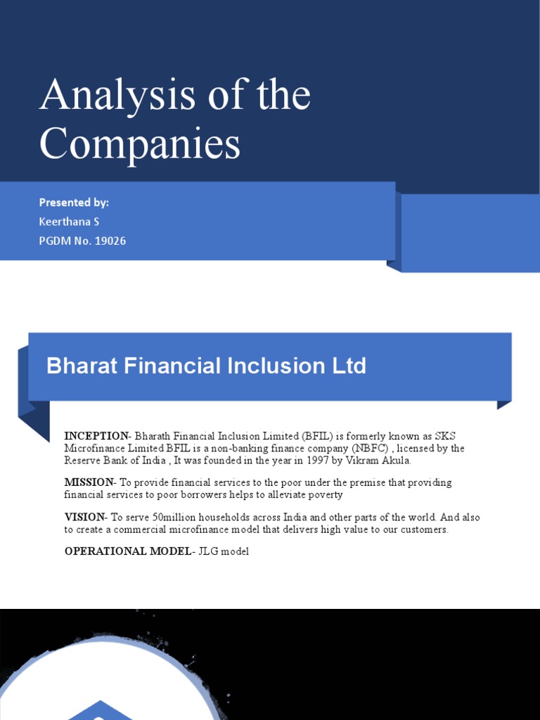 Overview of Leading Microfinance Companies | PDF | Business | Finance ...