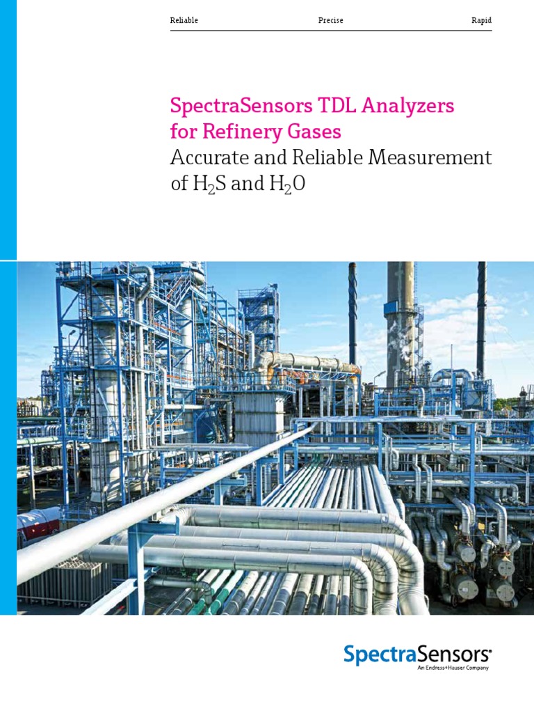 SpectraSensors TDL Analyzers in Refineries | PDF | Cracking (Chemistry ...