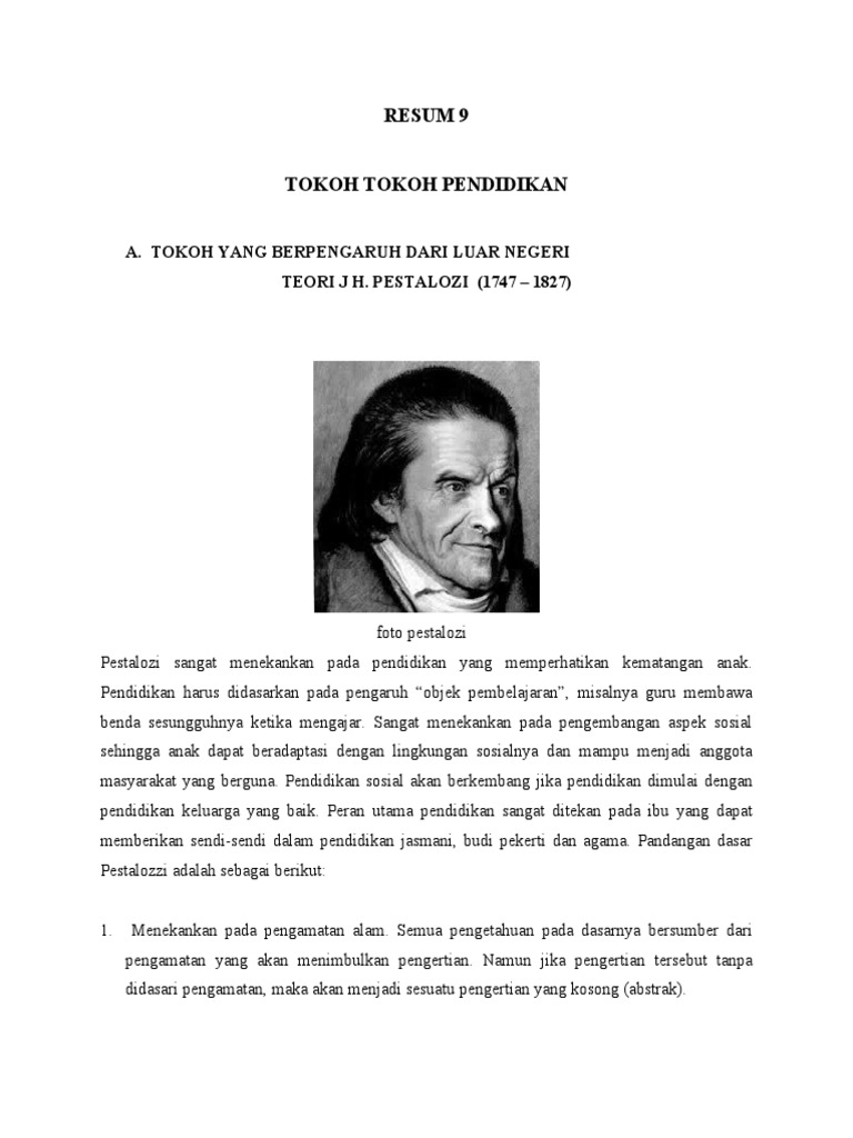 Tokoh-Tokoh Pendidikan | PDF | Sains & Matematika