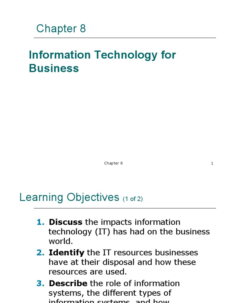 Ch08 ITM | PDF | Computer Network | Internet