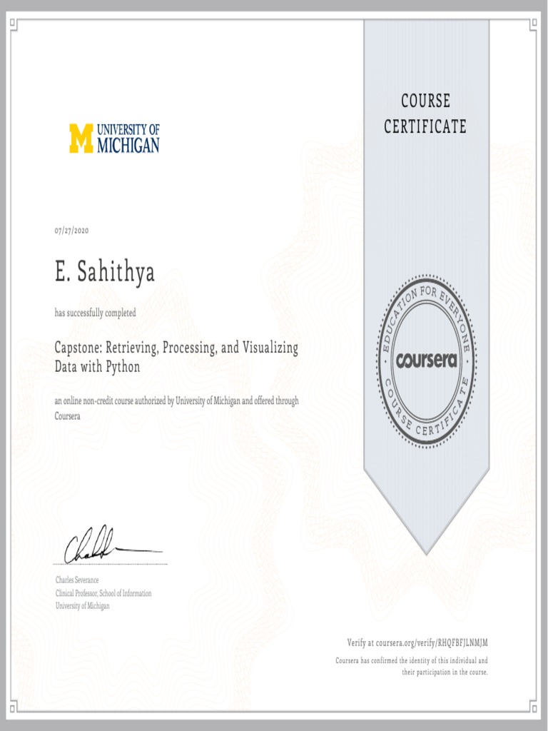 Coursera Capstone Retriving, Processing and Visualizing Data With Python | PDF | Information ...