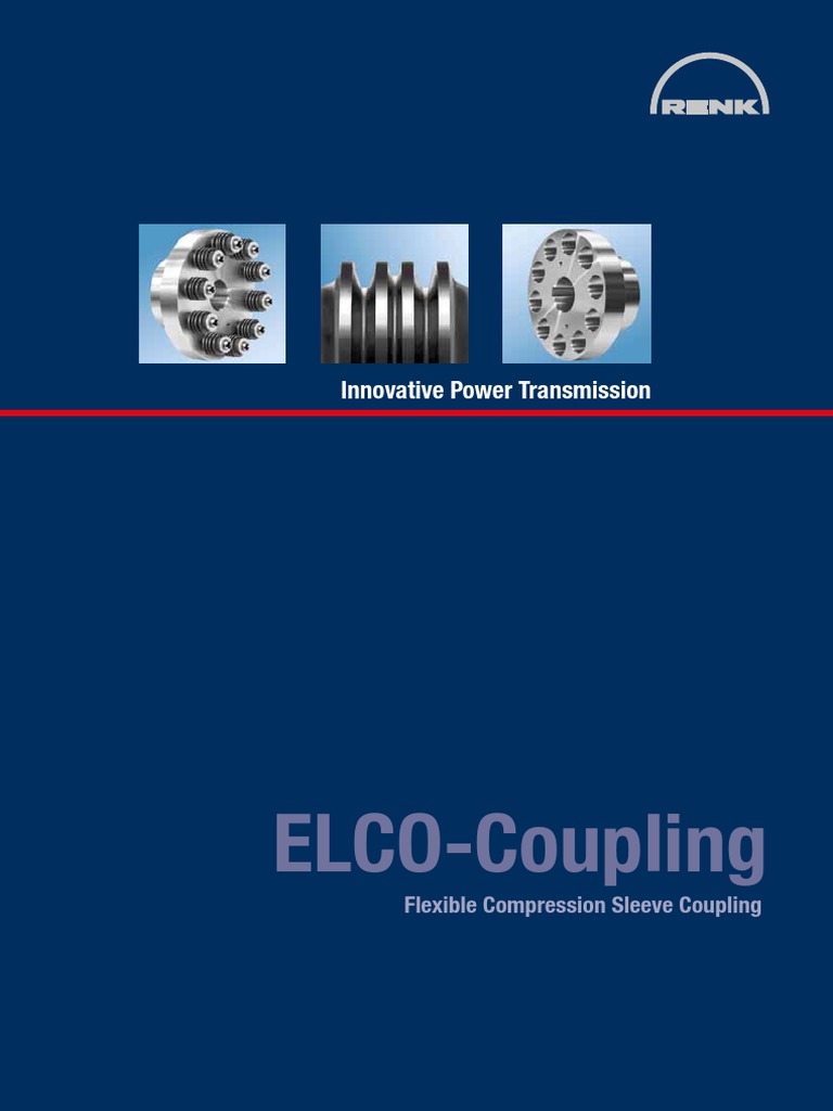 ELCO-Coupling: Innovative Power Transmission | PDF | Applied And ...