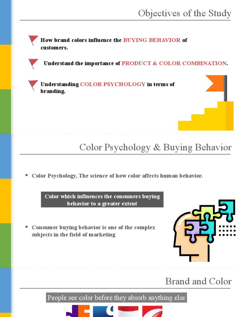 Objectives of The Study: How Brand Colors Influence The of Customers ...