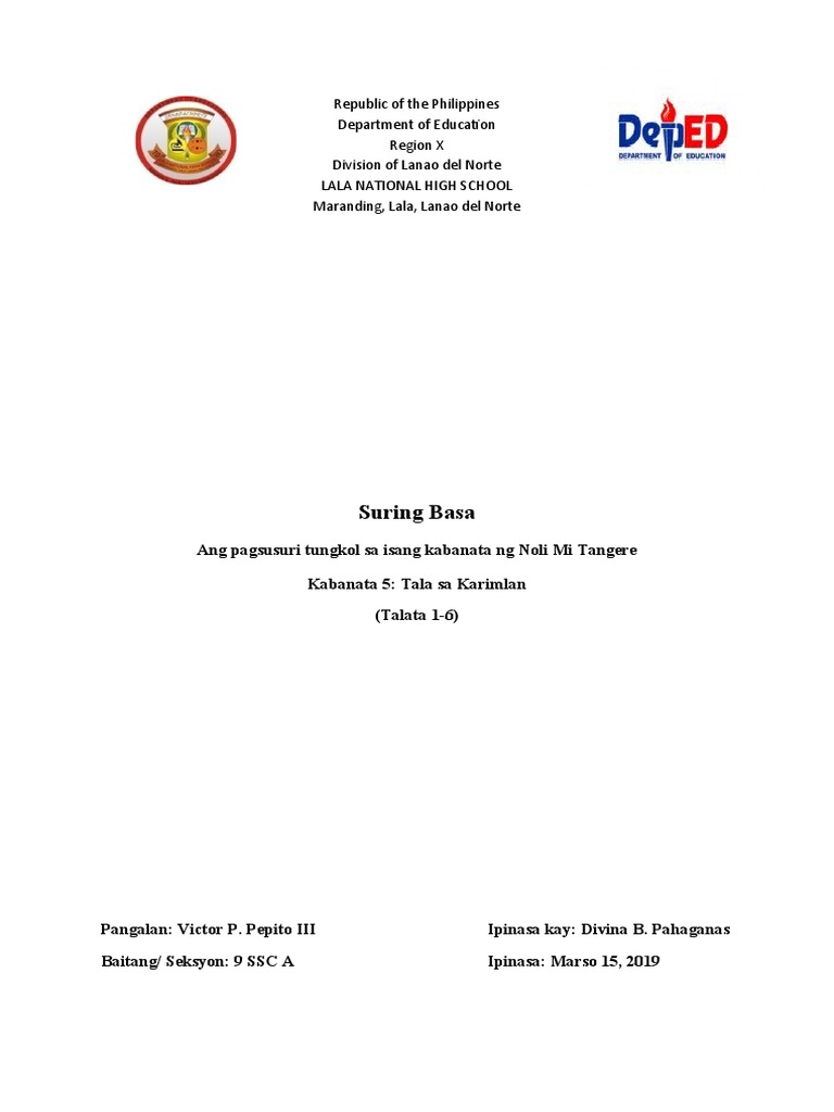 Suring Basa PART TWO | PDF