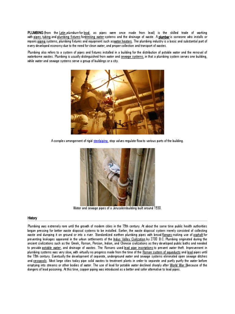 Plumbing | PDF | Plumbing | Hydraulics