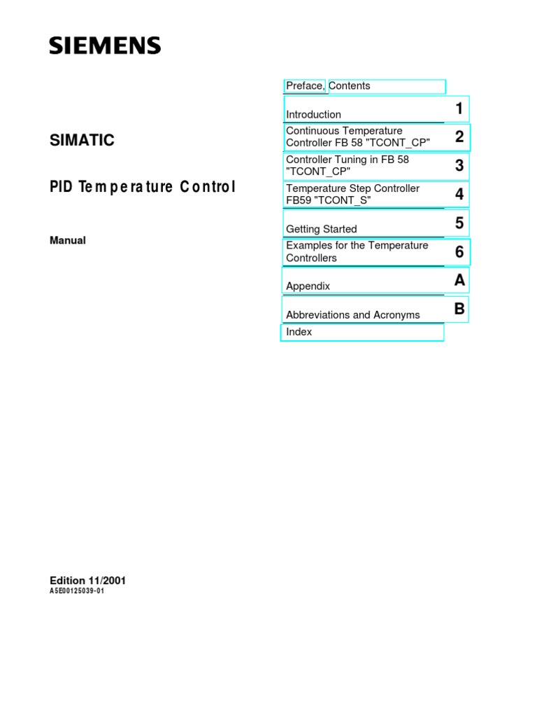 STEP 7 PID Temperature Control | PDF | Control Theory | Systems Theory