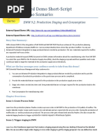 Material Staging in Production Supply Area WM PP | PDF