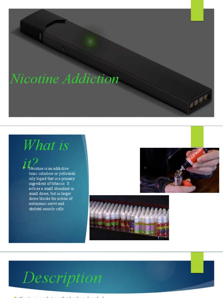 Nicotine Addiction PowerPoint | PDF | Nicotine | Smoking Cessation