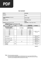 Concrete Cube Test Report Format | PDF