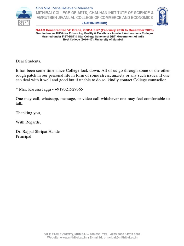 4374 - Download - Counselling Notice | PDF