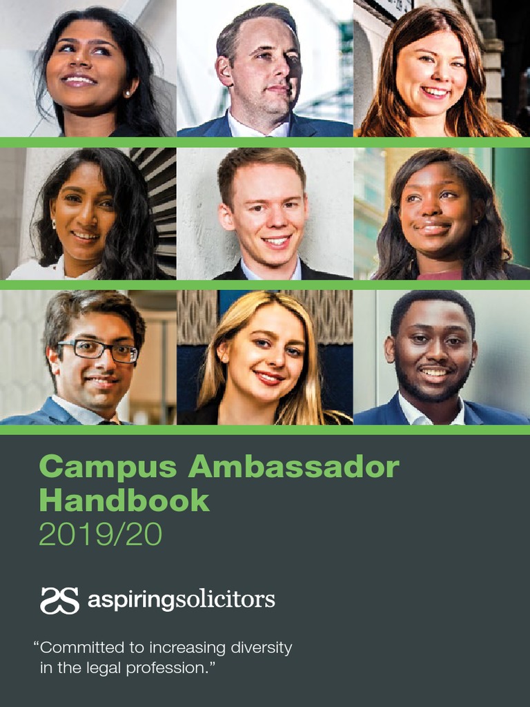Campus Ambassador Handbook (FINAL) - 2019-20 | PDF | Social Media ...