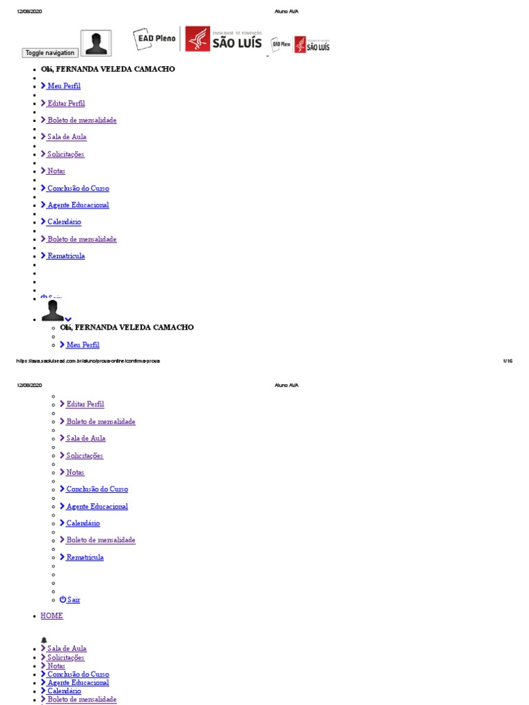 Prova De Ead São Luis Pdf Desenvolvimento Profissional Educação à
