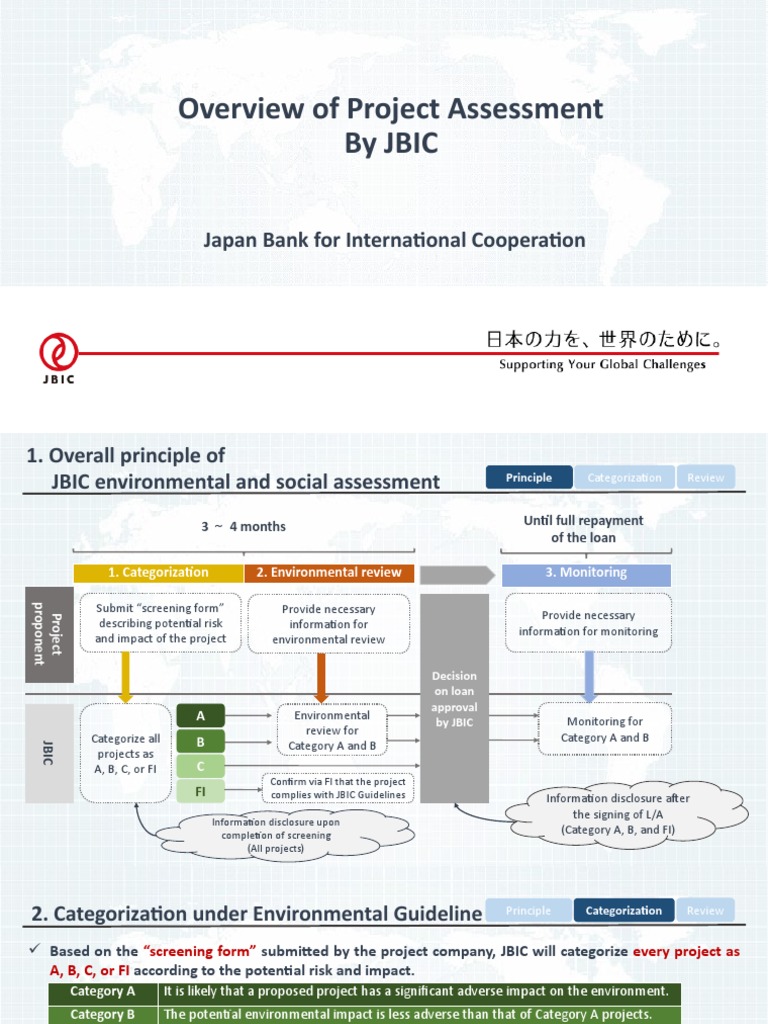 Overview of JBIC Project Assessment | PDF | Environmental Impact ...