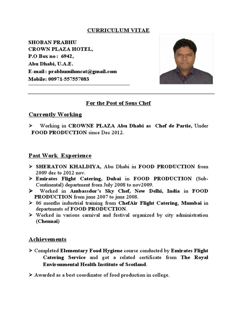 Currently Working: Curriculum Vitae | PDF