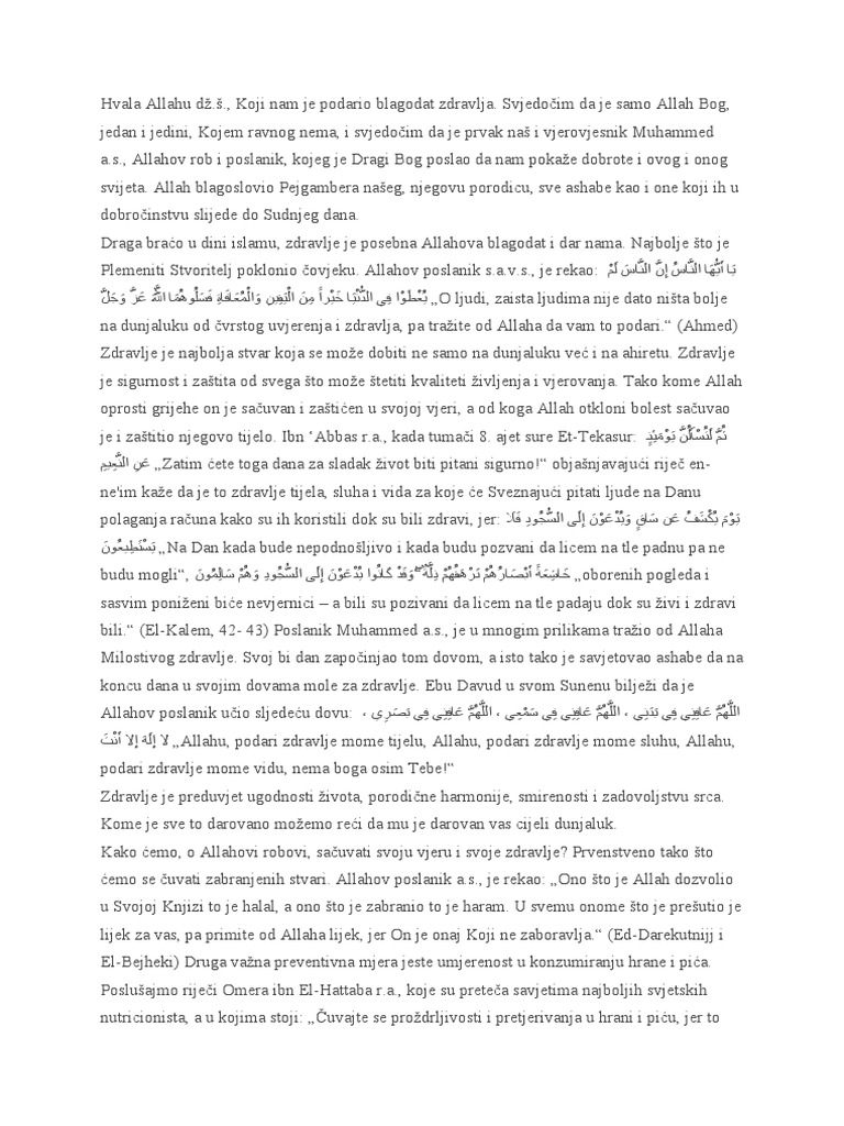 Huta Blagodat Zdravlja | PDF