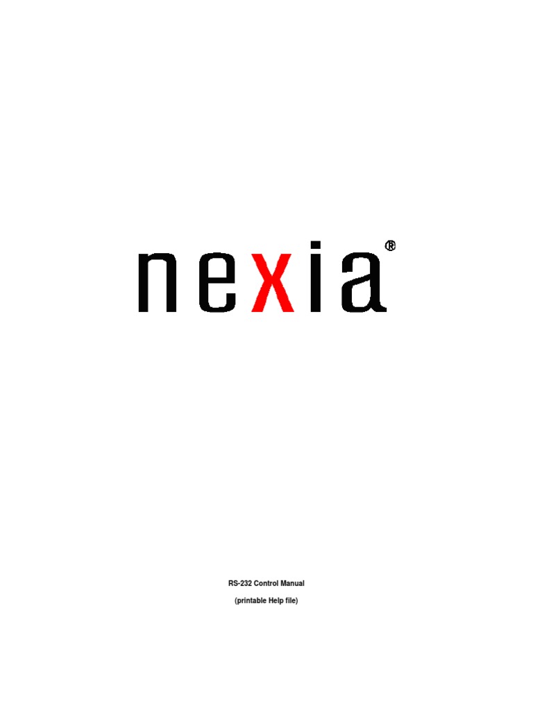Biamp Manual Nexia Jul09 PDF | PDF | Page Layout | Input/Output