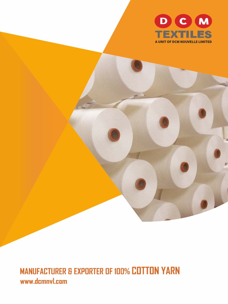 A Unit of DCM Nouvelle Limited | PDF | Knitting | Textiles