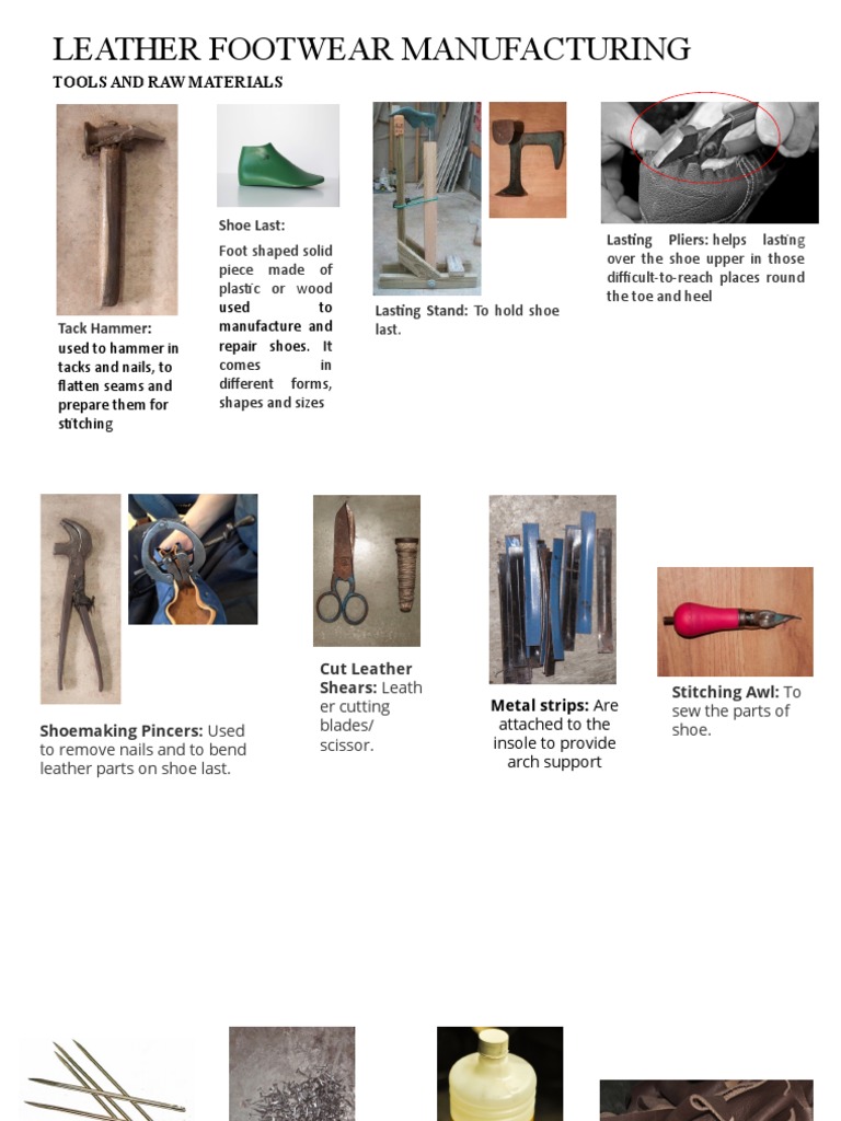 Leather Footwear Making | PDF | Shoe | Seam (Sewing)