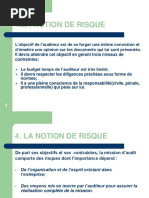 Seuil de Signification et Risques d'Audit | PDF | Risque | Audit